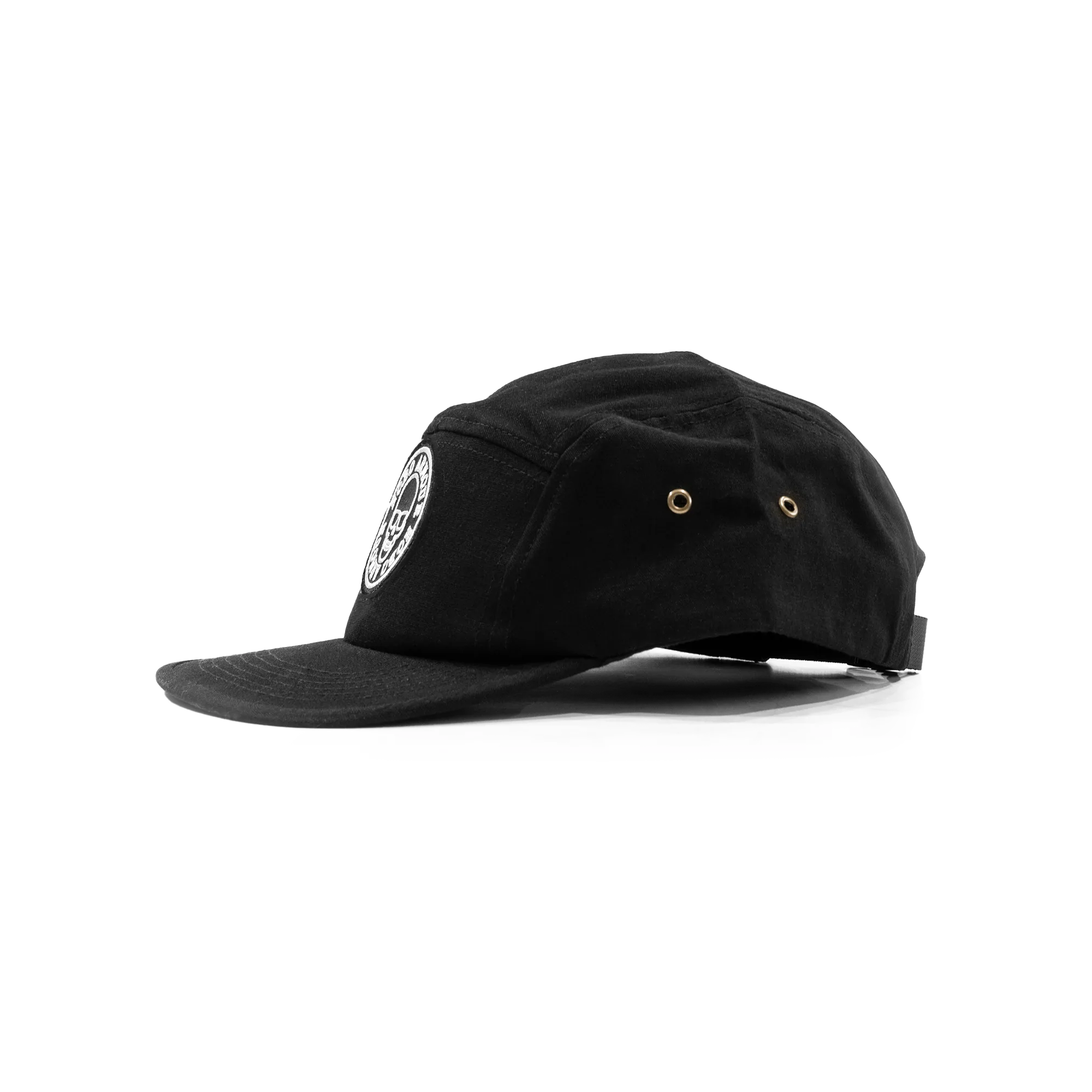 Black 5 Panel Cap – Hobo Armour
